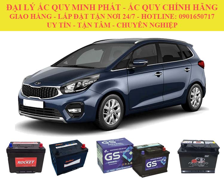ẮC QUY Ô TÔ KIA RONDO CHÍNH HÃNG - GIÁ TỐT- UY TÍN TP.HCM