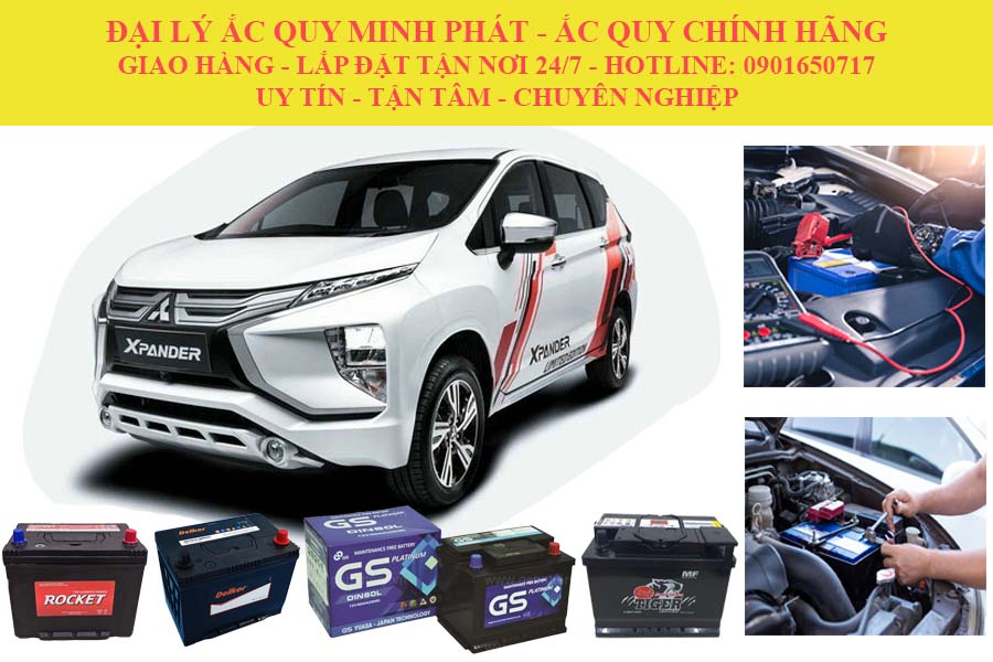 ẮC QUY Ô TÔ XPANDER CHÍNH HÃNG - GIÁ TỐT- UY TÍN TP.HCM